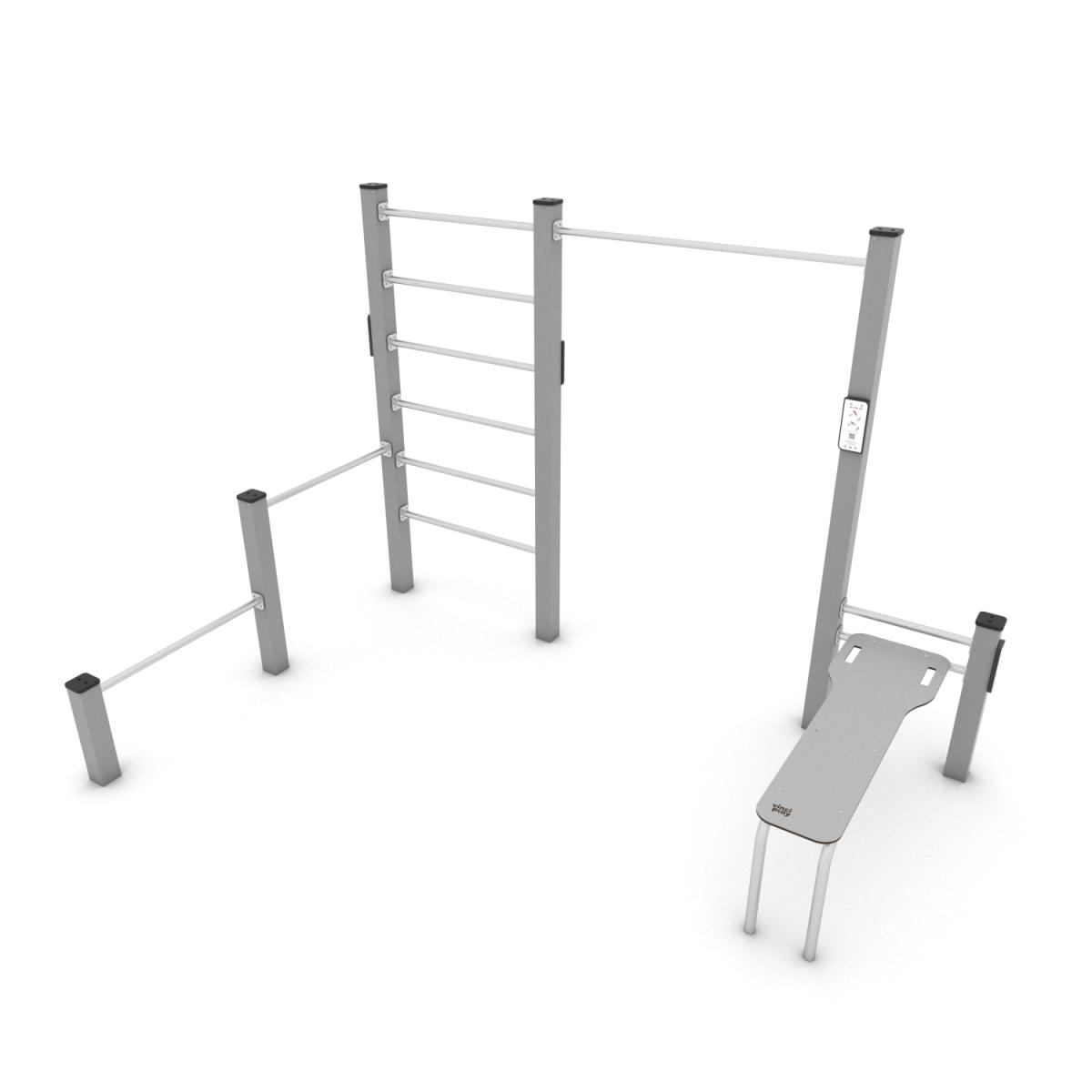 Zunanja fitnes naprava WORKOUT 2323 - Eprim d.o.o.